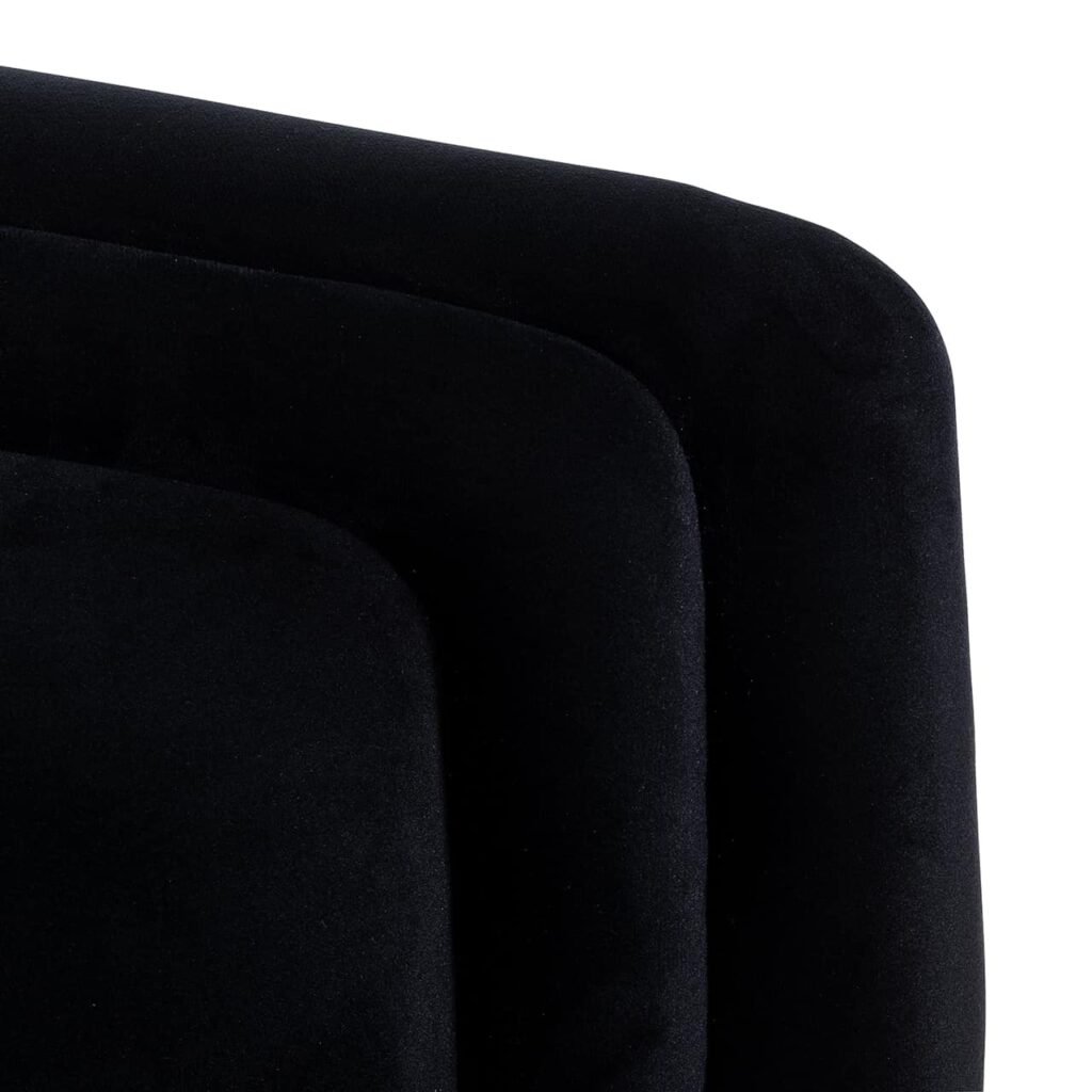 Fauteuil Hazel noir Richmond Interiors - Port offert - 4X