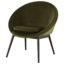 Fauteuil Ruvana vert mousse Athezza velours - Livraison offerte ...