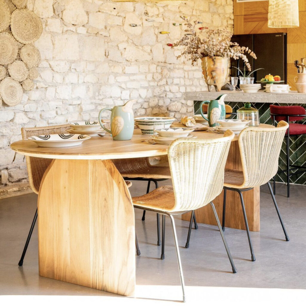 Table à manger Nerja Athezza L200 | Paiement 12X