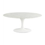 Table Marbella ovale blanche Athezza L180 | Paiement 12X