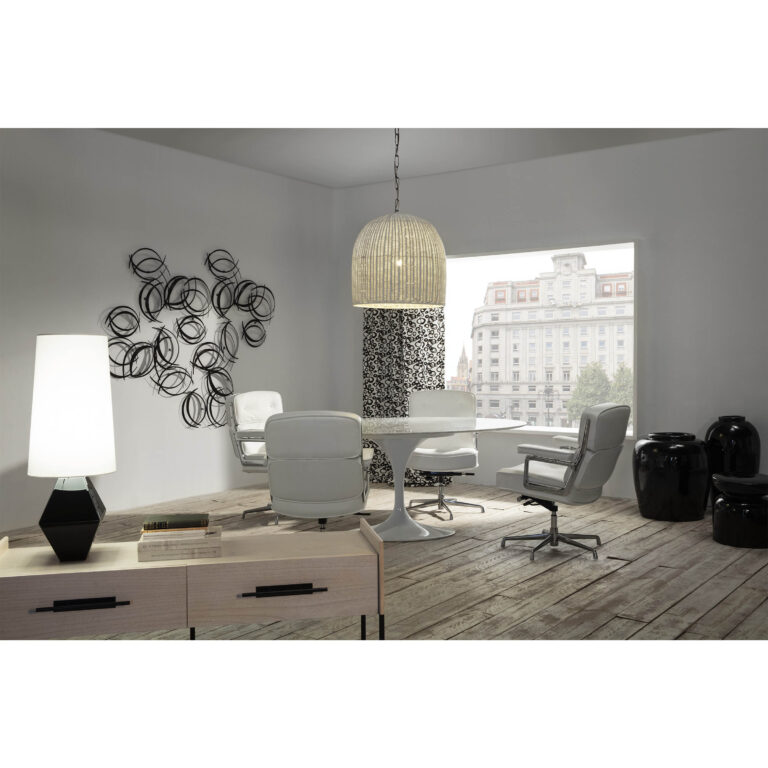 Table tulipe blanche Oblo Thai Natura | Paiement 12X